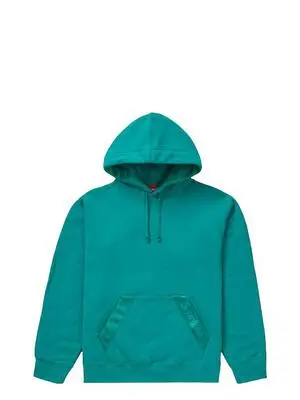 Supreme Tonal Webbing Hooded Sweatshirt - Dark Aqua