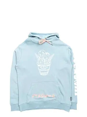 HARVEY NICHOLS Bow Tie Hoodie - Blue