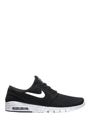Nike Leather Low Top Sneakers - Black/white