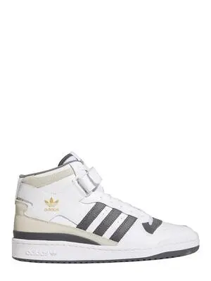 Adidas Forum Mid Sneakers - Cloud White/grey Five/gold Metallic