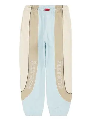 Supreme Track Paneled Sweatpant - Pale Blue