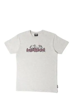 HARVEY NICHOLS Chase Tee Shirt - White/heather Grey