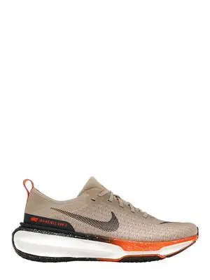 Nike Zoomx Invincible Run 3 Sneakers - Oatmeal/safety Orange/total Orange