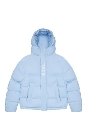 Trapstar Decoded Hooded Puffer 2.0 - Ice Blue