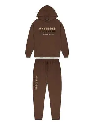 Trapstar Chenille Decoded 2.0 Hooded Tracksuit - Earth Edition