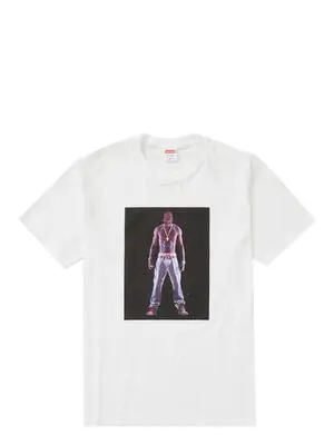 Supreme Tupac Hologram Tee Shirt White