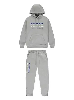 Trapstar Chenille Decoded 2.0 Hooded Tracksuit - Grey Ice Edition
