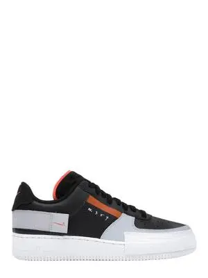 Nike Air Force 1 Type Sneakers Black/hyper Crimson/wolf Grey