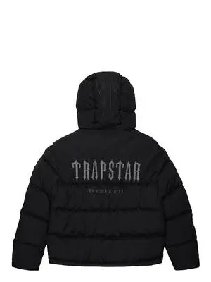 Trapstar Decoded 2.0 Hooded Puffer Jacket - Black