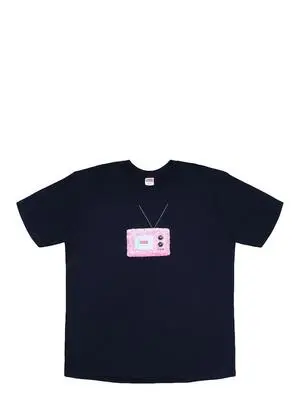 Supreme Tv Tee Shirt - Navy Blue