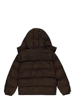 Trapstar Irongate Detachable Hooded Puffer Jacket - Brown