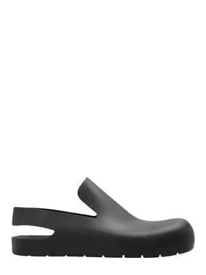 Bottega Veneta Rubber Puddle Slingback - Black