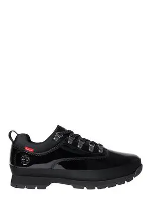 Timberland Euro Hiker Low Supreme Patent Leatherin Shoes - Black