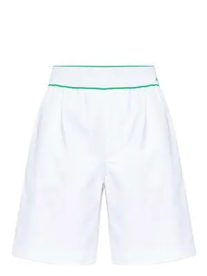 Bottega Veneta Tipped Cargo Shorts - White