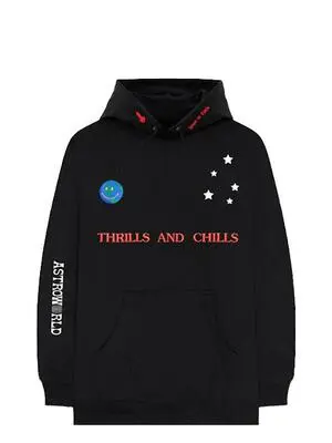 TRAVIS SCOTT Astroworld Thrills And Chills Hoodie - Black