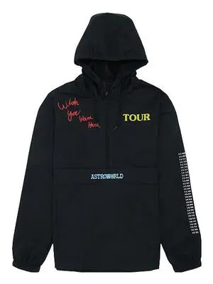 TRAVIS SCOTT Astroworld Anorak - Black