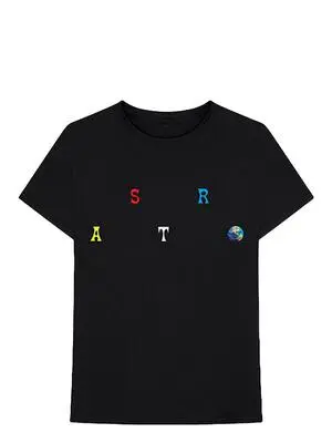 TRAVIS SCOTT Astroworld Tee Shirt - Black