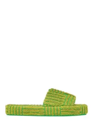 Bottega Veneta Geometric Sandal - Parakeet/kiwi
