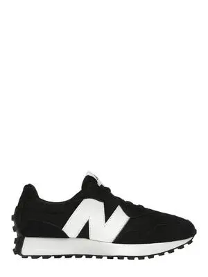 NEW BALANCE 327 N Logoin Sneakers - Black/white