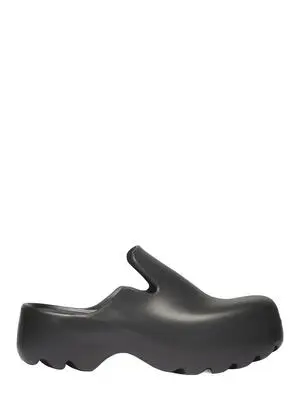 Bottega Veneta Rubber Flash Clog - Black