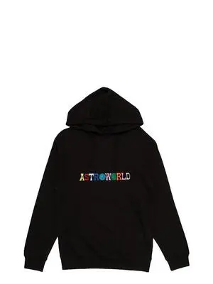 TRAVIS SCOTT Astroworld Logo Hoodie - Black
