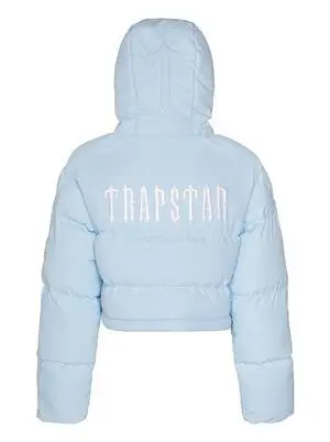 Trapstar Hooded Puffer - Ice Blue
