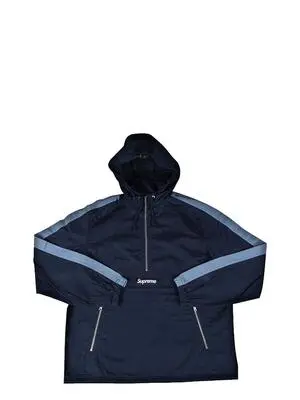 Supreme Twill Anorak Pullover Navy Blue