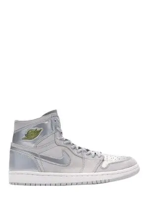 JORDAN Jordan 1 Retro Japan Grey Sneakers Neutral Grey/metallic Silver
