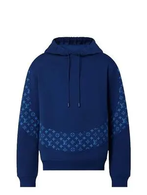 LOUIS VUITTON Monogram Circle Cut Hoodie - Ocean