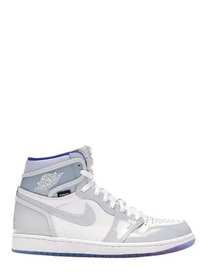 JORDAN 1 Retro High Zoom Sneaker - White/racer Blue