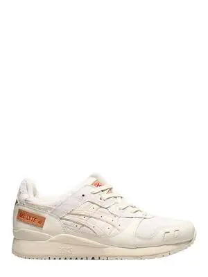 Asics Gel-lyte Iii Okayama Denim Sneakers - Cream White/tan/red