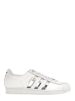 Adidas Superstar Sneakers With Transparent Stripes - Cloud White/core Black