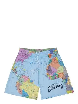 BRAVEST STUDIOS Atlas Printed Shorts Multi