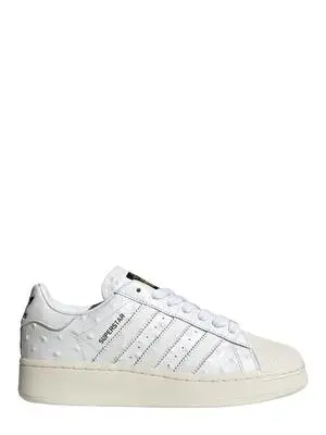 Adidas Superstar Xlg Ostrich Sneakers - Cloud White/gold Metallic