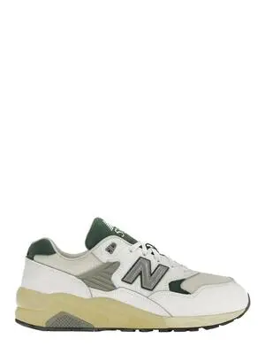 NEW BALANCE 580 Sneakers - White/nightwatch Green/sea Salt
