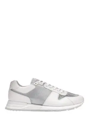 LOUIS VUITTON Run Away Iridescent Sneaker - White