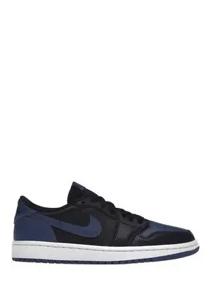 JORDAN Air Jordan 1 Retro Low OG Sneakers Black/mystic Navy Blue/white