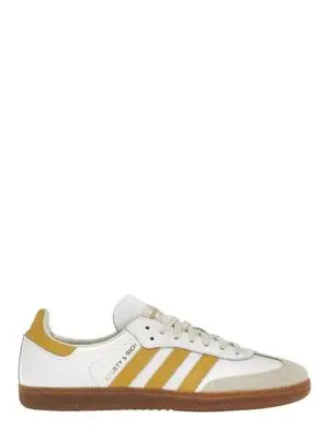 Adidas Adidas Samba Sporty & Rich Sneakers Cloud White/bold Gold/cream White