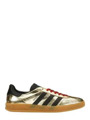 Adidas X Gucci Gazelle Sneakers - Metallic Gold/gum