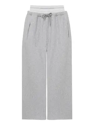 Alexander Wang Wide Leg Pants - Light Grey