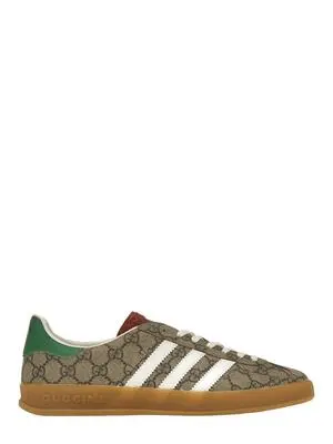 Adidas X Gucci Gazelle Gg Monogram Sneakers - Beige Tone/core White
