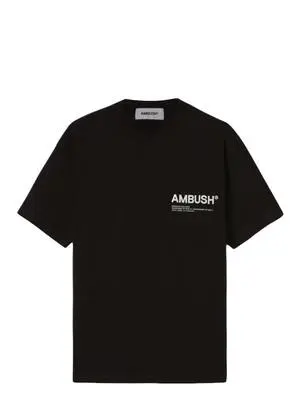 AMBUSH Jersey Workshop T-shirt - Black/cloud/dancer