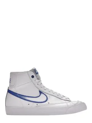 Nike Blazer Mid Airbrush Sneakers - White/royal