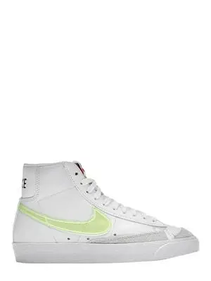 Nike Blazer Mid '77 High-top Sneakers - White/orange/black