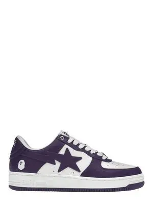 BAPE A Bathing Ape Bape Sta Sneakers White/purple