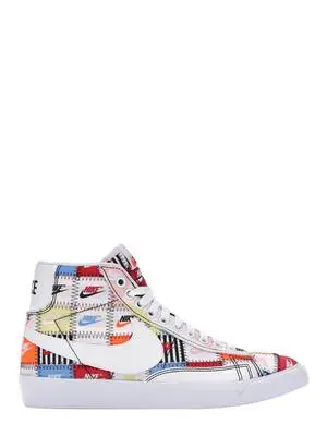 Nike Blazer Mid Patchwork Sneakers - White