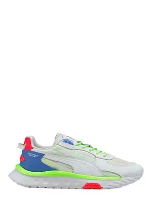 PUMA Wild Rider Spectrain Sneakers Puma Whiteone-colorbluemazing