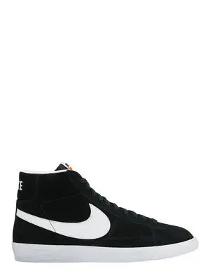 Nike Blazer Mid Premium Sneakers - Black/white/gum Light Brown