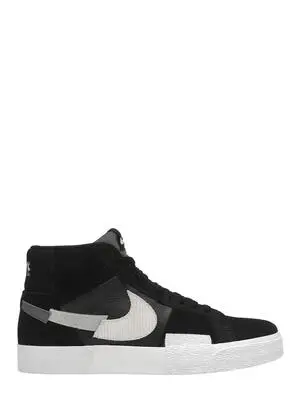 Nike Blazer Mid Mosaic Sneakers - Black/grey