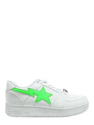 A BATHING APE A Bathing Ape Bape Sta Low The Weeknd XO Sneakers Black/black/volt